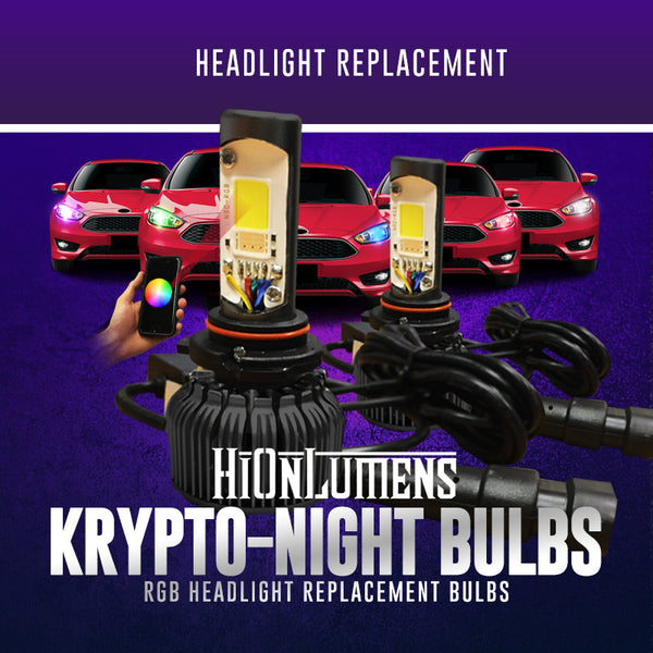Krypto-Night Bulbs Headlight Replacement – HiOnLumens