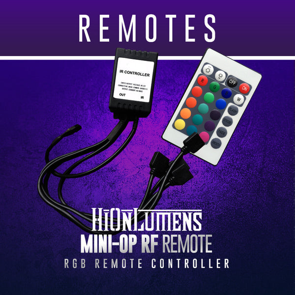 Mini-Op RF Remote – HiOnLumens
